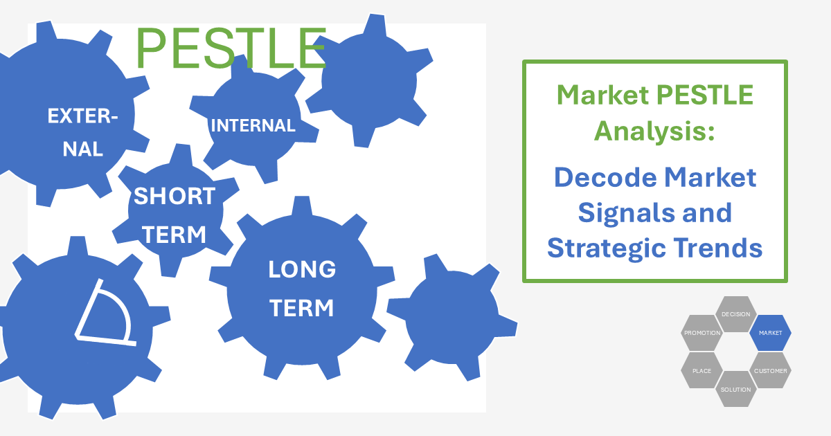 Market PESTLE Analysis: 6 Dimensions for Market Understanding